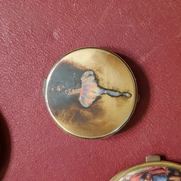Vintage | Makeup | Vintage Antique Powdermirror Compacts | Poshmark